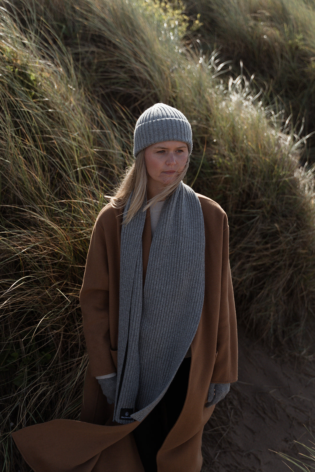 Flannel Grey Rib Scarf – Hilaryjanekeyes