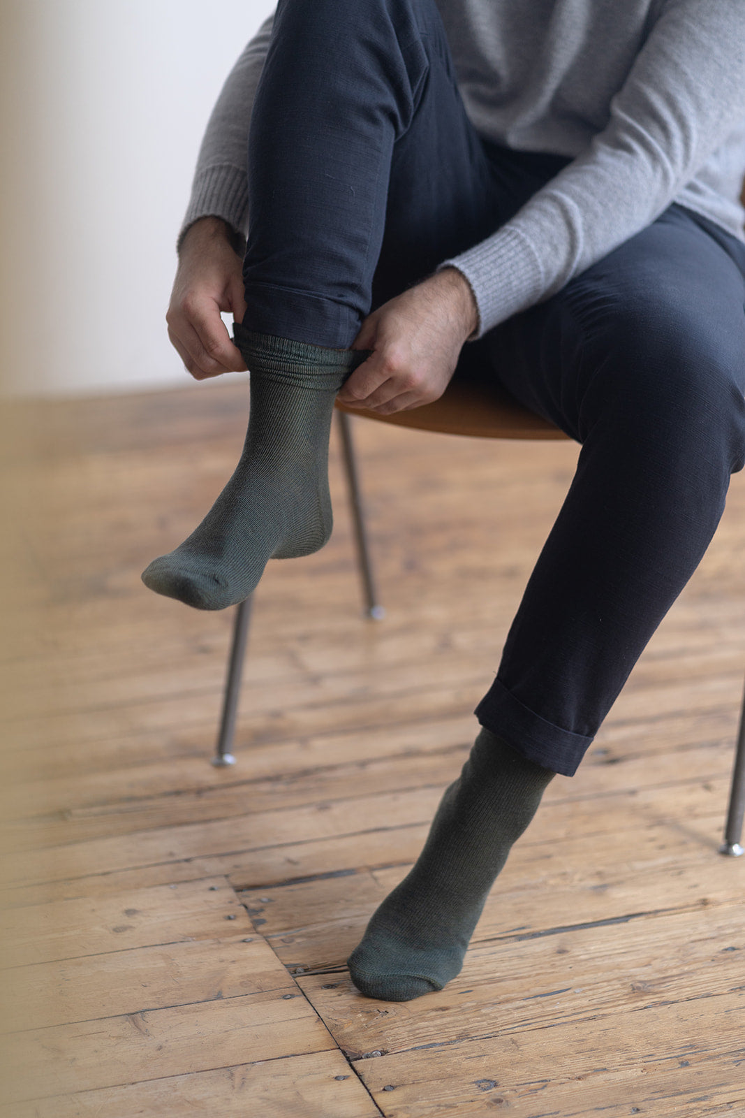 Olive Merino Dress Sock – Hilaryjanekeyes